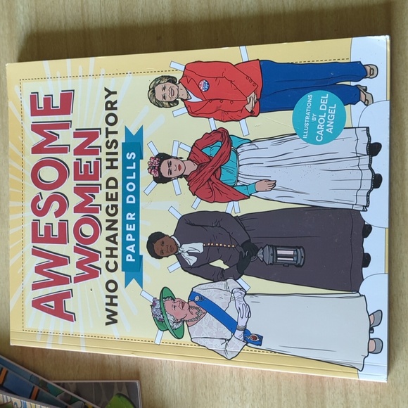 Toys | Some Women Who Changed History Paper Doll Book Kids New | Poshmark